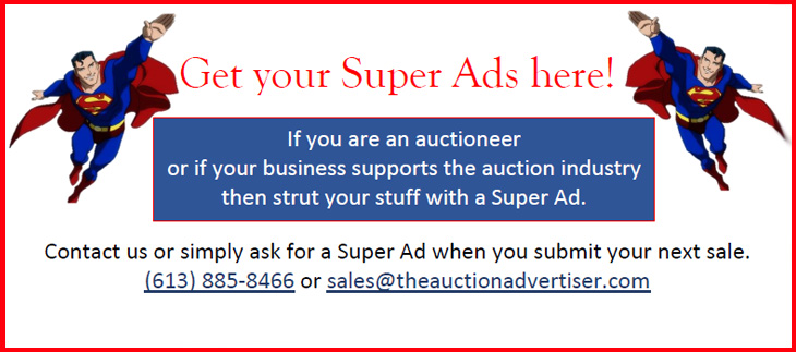 The Auction Advertiser: Ontario, Canada : www.theauctionadvertiser.com